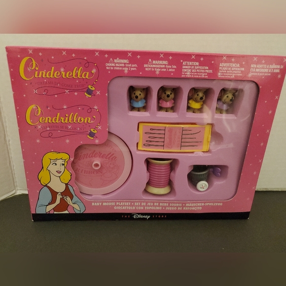 Disney | Toys | Vintage Disney Cinderella Toy Set | Poshmark